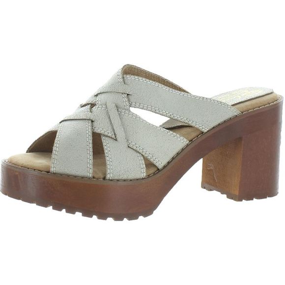 Sbicca | Shoes | Sbicca Norwood Womens Leather Woven Leather Platform ...